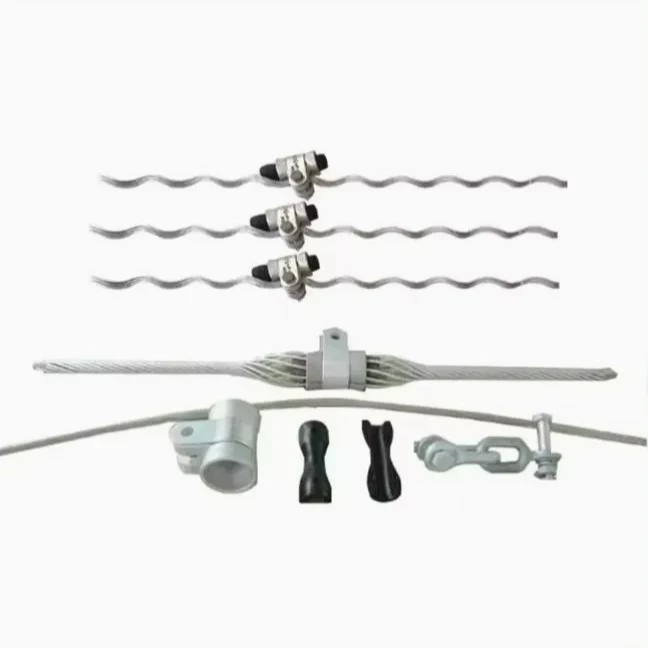 ประเทศจีนปรับแต่ง OPGW ดำเนินการโรงงานผู้ผลิตแคลมป์ช่วงล่างแบบ Helical ...